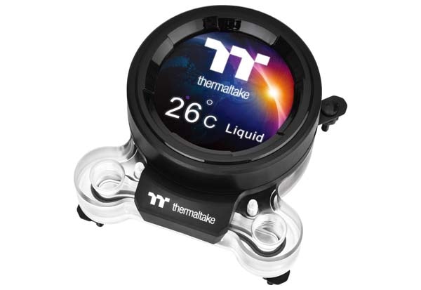 【楽天市場】Thermaltake Pacific MX2 Ultra 2.1インチLCDパネル搭載 CPUウォーターブロック｜CL-W332 ...