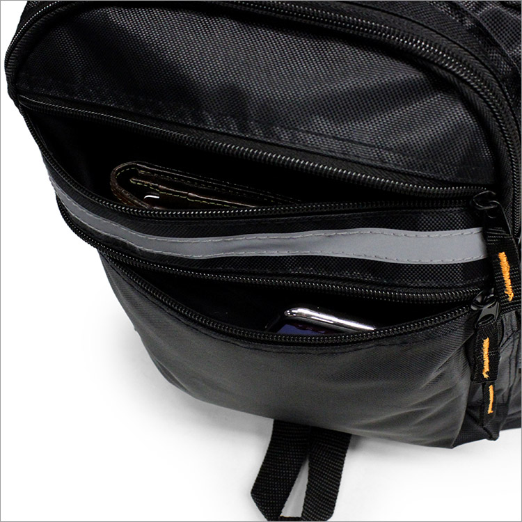 【楽天市場】反射テープ付きで夜道でも安心。 Alpha Crest リュックサック 14L メンズ レディース キッズ 子供 リュック A4 ...