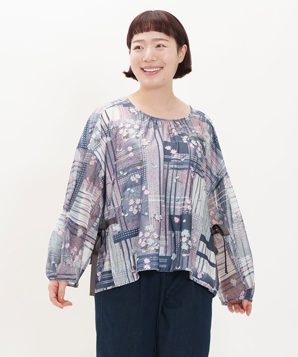 【楽天市場】as know as すけたりちがったりPO レディース 大きいサイズ トップス カットソー 長袖 プルオーバー プルオーバー ...