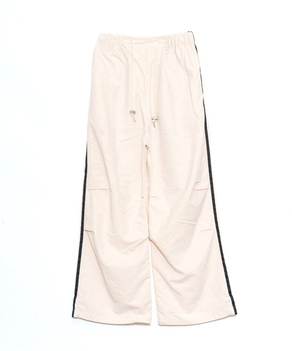 【楽天市場】as know as SLパラシュートPT レディース ボトムス パンツ ラインパンツ ウエストゴム ドロスト かわいい おしゃれ ...