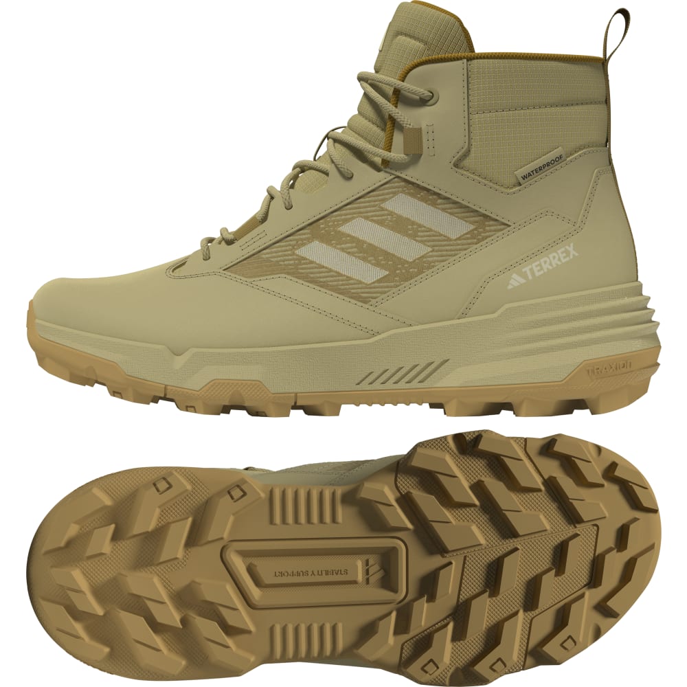 【楽天市場】アディダス ハイキングシューズ TERREX UNITY LEA MID R.RDY IF4978 ベージュトーン×エクルティント ...