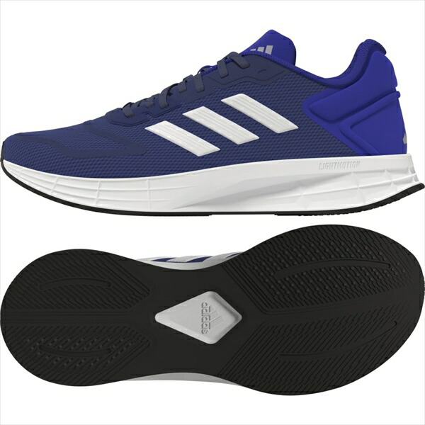 【楽天市場】アディダス ランニングシューズ DURAMO 10 M HP2383 HP2383 ビクトリーブルー×フットウェアホワイト× ...