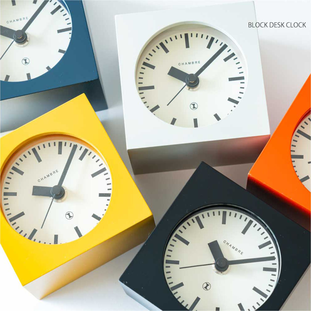 【楽天市場】インターゼロ BLOCK DESK CLOCK 時計 置き時計 スイープムーブメント 静か 静音 寝室 アンティーク アナログ 北欧 モダン おしゃれ かわいい 子供部屋 雑貨 ...