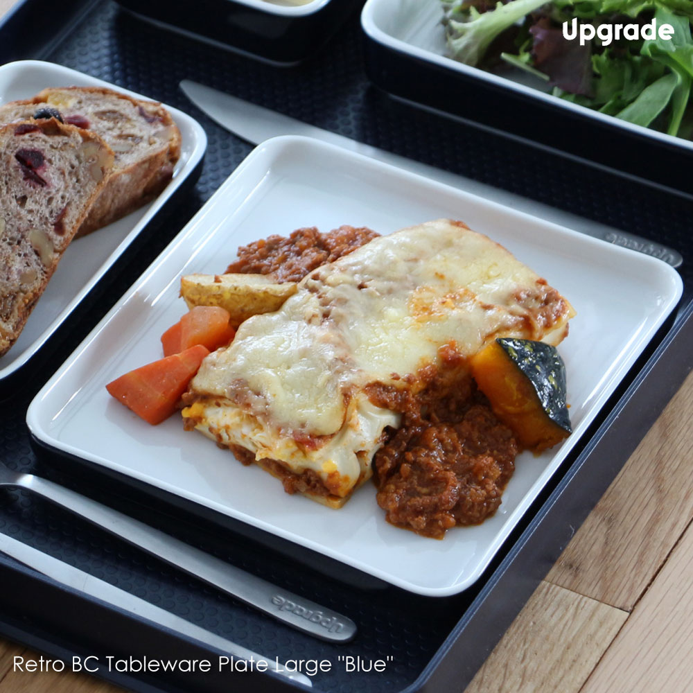 【楽天市場】Upgrade Retro BC Tableware Plate Large "Blue" レトロ BC テーブルウェア プレート ...