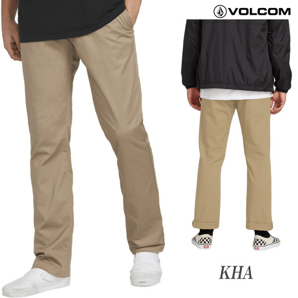 楽天市場】 VOLCOM ボルコム 【 Frickin Skate Chino Pants 】 【 BLK