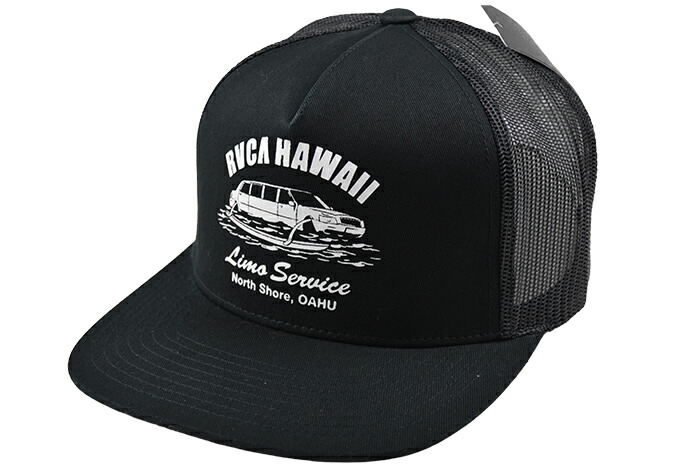 【楽天市場】RVCA ルーカ LIMO SERVICE TRUCKER キャップ CAP 帽子 HAWAII ハワイ サーフィン ...
