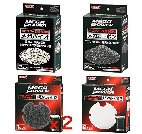 【楽天市場】GEX メガパワー9012用 交換ろ材セット：アスターショップ