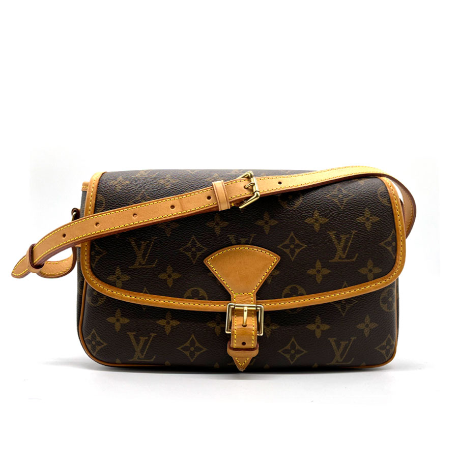 【楽天市場】ルイ ヴィトン LOUIS VUITTON ショルダーバッグ モノグラム ソローニュ モノグラムキャンバス ブラウン ユニセックス ...