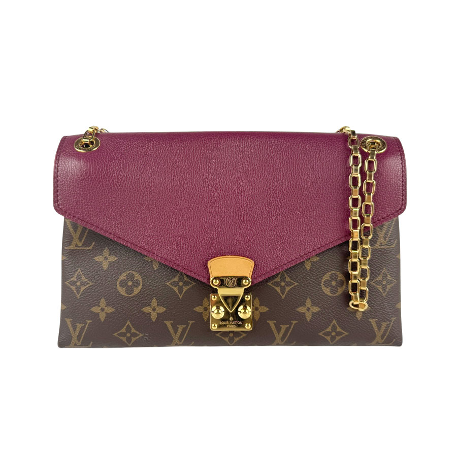 【楽天市場】ルイ ヴィトン LOUIS VUITTON ショルダーバッグ モノグラム パラス チェーン モノグラムキャンバス グレープ ...