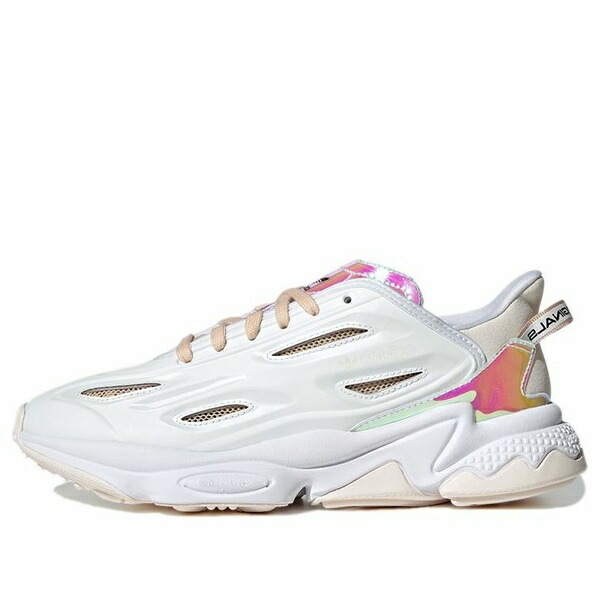 【楽天市場】adidas アディダス レディース スニーカー 【adidas Ozweego Celox 'White Iridescent ...