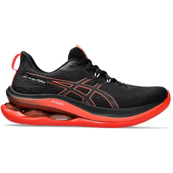 【楽天市場】ASICS アシックス メンズ スニーカー 【ASICS Gel-Kinsei Max Black Sunrise Red ...
