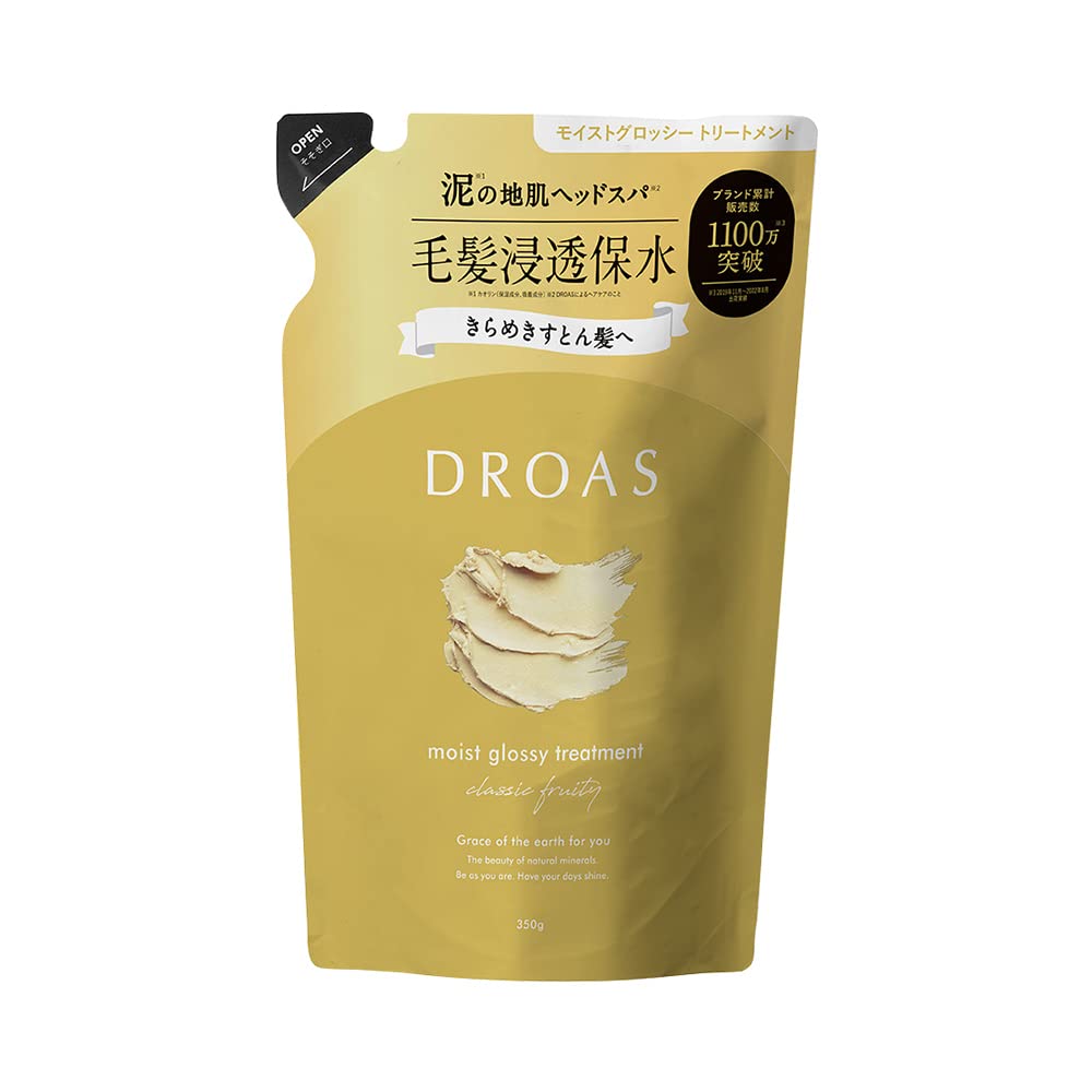 【楽天市場】DROAS ドロアス | トリートメント 詰め替え モイストグロッシー 350g：ASU