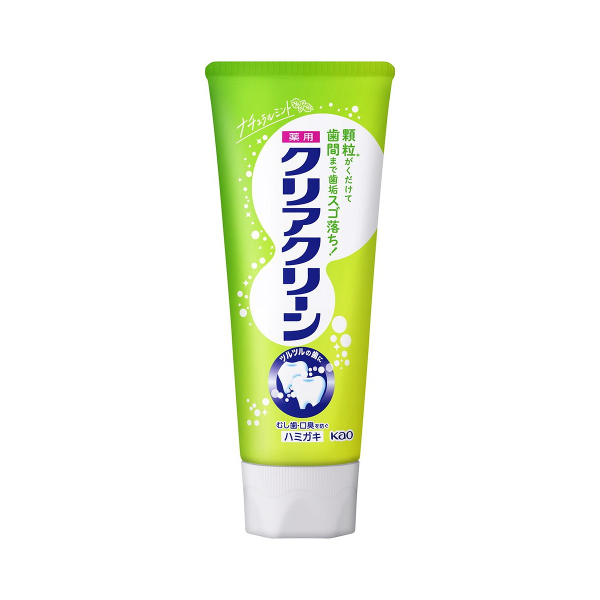 【楽天市場】【送料込・まとめ買い×5個セット】花王 薬用 ハミガキ クリアクリーン ナチュラルミント 医薬部外品 120g：姫路流通センター