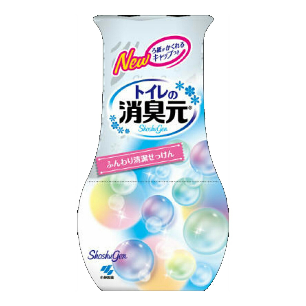 【楽天市場】小林製薬 トイレの消臭元 ふんわり清潔せっけん 400ML ( トイレの消臭・芳香剤 ) ( 4987072029626 )：姫路 ...