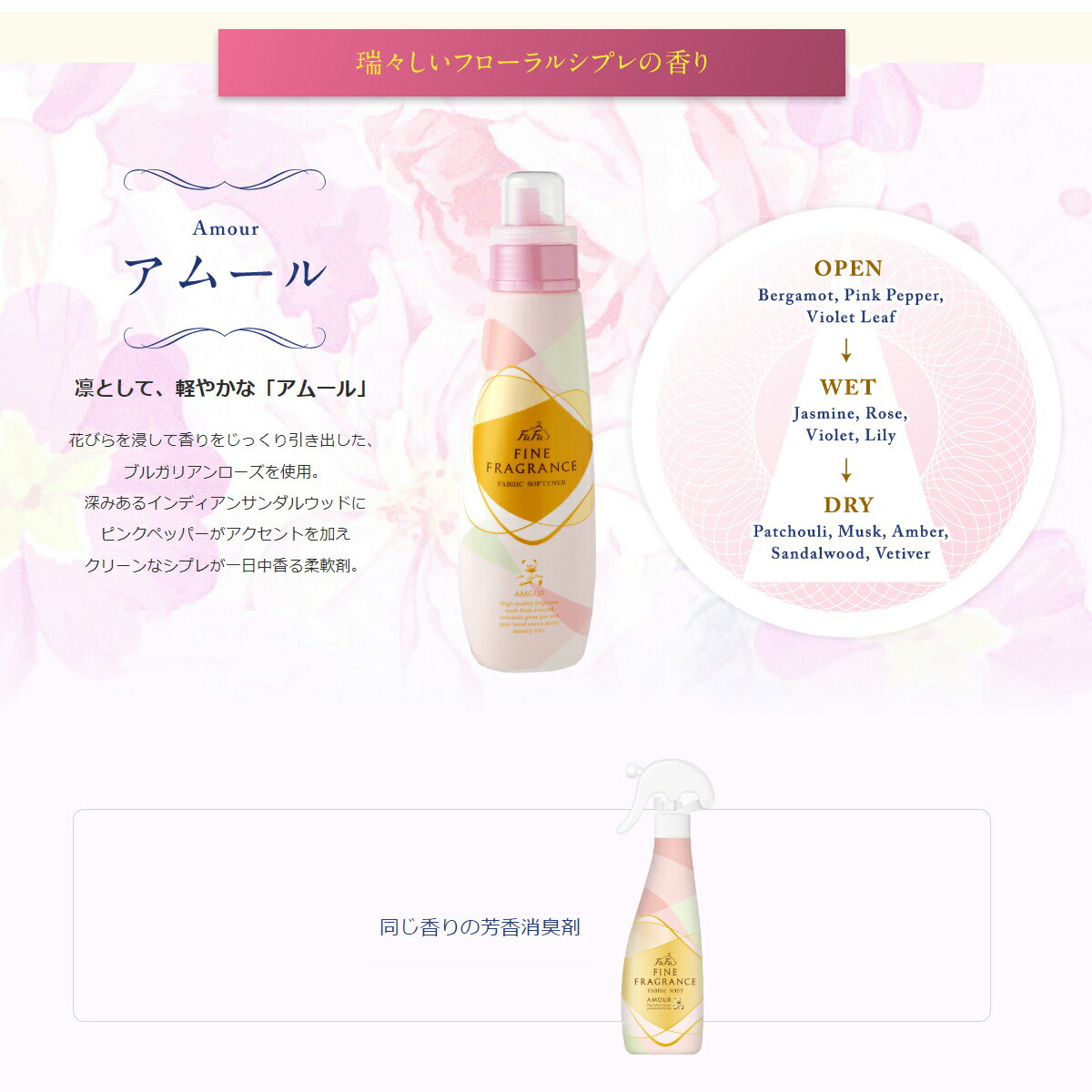 【楽天市場】【人気の品】ファーファ ファインフレグランス オム 詰め替え用 500ml 柔軟剤( 4902135113555 )※予告なく商品 ...