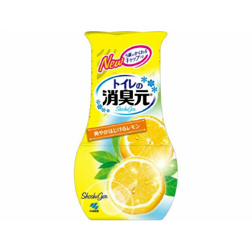 【楽天市場】【今月のオススメ品】小林製薬 トイレの消臭元 爽やかはじけるレモン 400ml：日用品＆生活雑貨の店「カットコ」