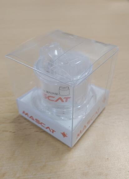 【楽天市場】MASCATマスカット「MASCAT」マスクールMASCOOL 専用簡単カット装置「MASCAT」：アタシアシタのミニ財布・ポーチ