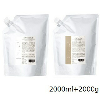 【楽天市場】デミ ウタウ エクストラ シャンプー 2000ml + モイストケア トリートメント 2000g レフィル 詰替用：アットビューティー株式会社