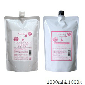 【楽天市場】ニューウェイジャパン ナノアミノ シャンプー RM-RO 1000ml レフィル 詰替用 + トリートメント RM-RO 1000g レフィル 詰替用：アットビューティー株式会社