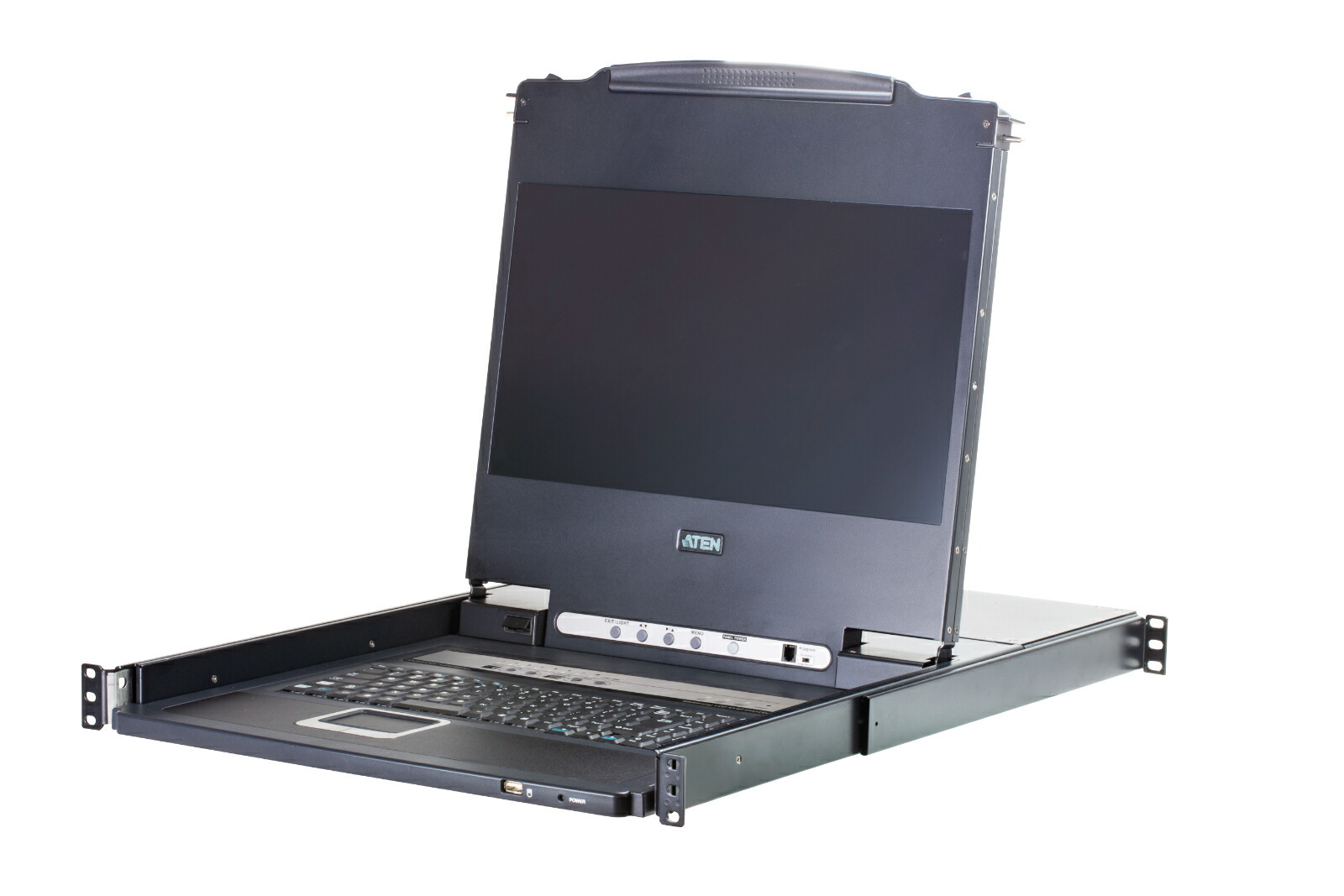 【楽天市場】【送料無料】【2年保証】8ポート PS/2-USB VGA LCD KVMドロワー（デイジーチェーンポート搭載、USBデバイス対応 ...