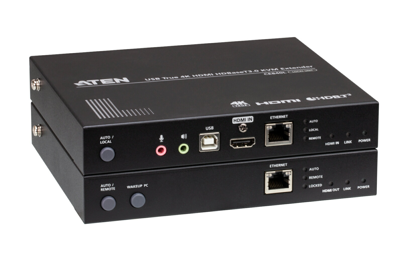 【楽天市場】【3年保証】 ATEN USB HDMI HDBaseT 3.0 KVM エクステンダー (True 4K@100 m ...