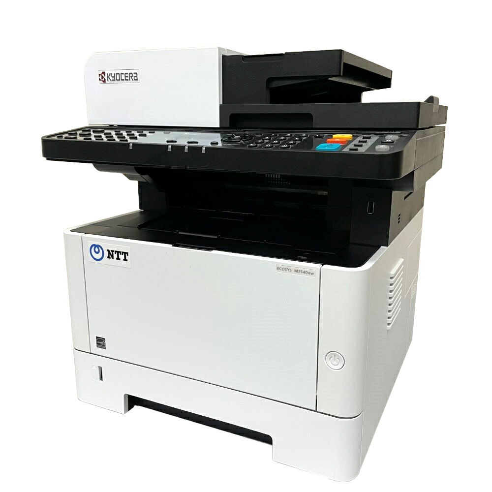 【楽天市場】京セラ NTT ECOSYS M2540dw A4モノクロ複合機 モノクロ コピー FAX プリンター カラースキャナー 無線 ...
