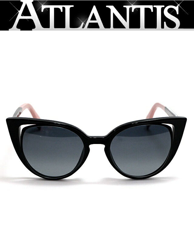 【楽天市場】フェンディ FENDI 黒×ピンク FF 0316/S 51?20 140 【68612】：アトランティス