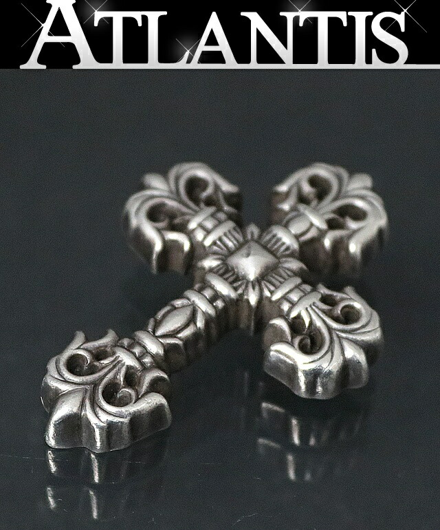 【楽天市場】CHROME HEARTS 銀座店 クロムハーツ フィリグリークロスXS ペンダント トップ シルバー SV925 97596 ...