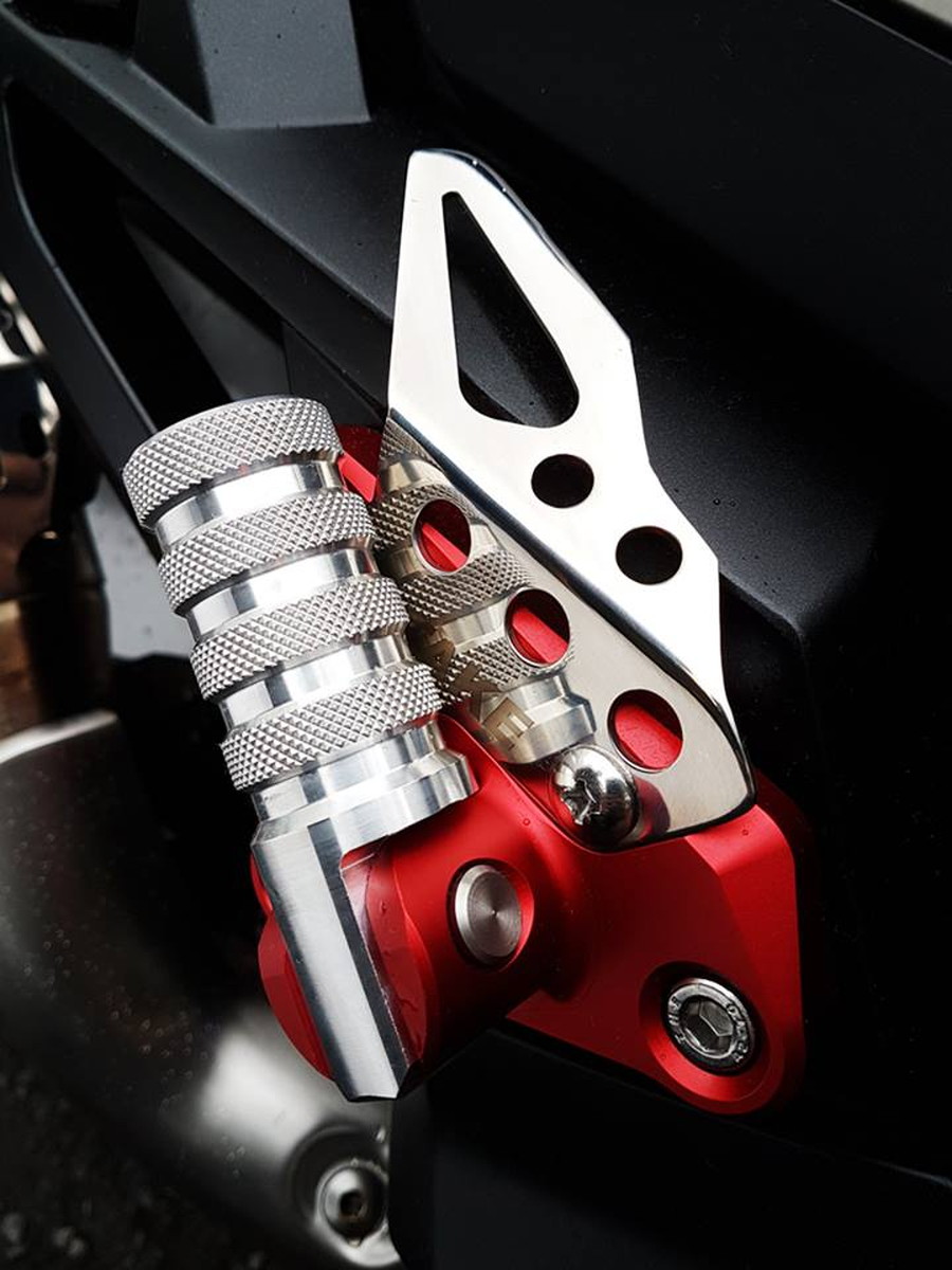 【楽天市場】【LINE友だちクーポン発行中】OVER TAKE X-ADV バックステップセット ブラック【RC95】：アトラスダイレクトショップ