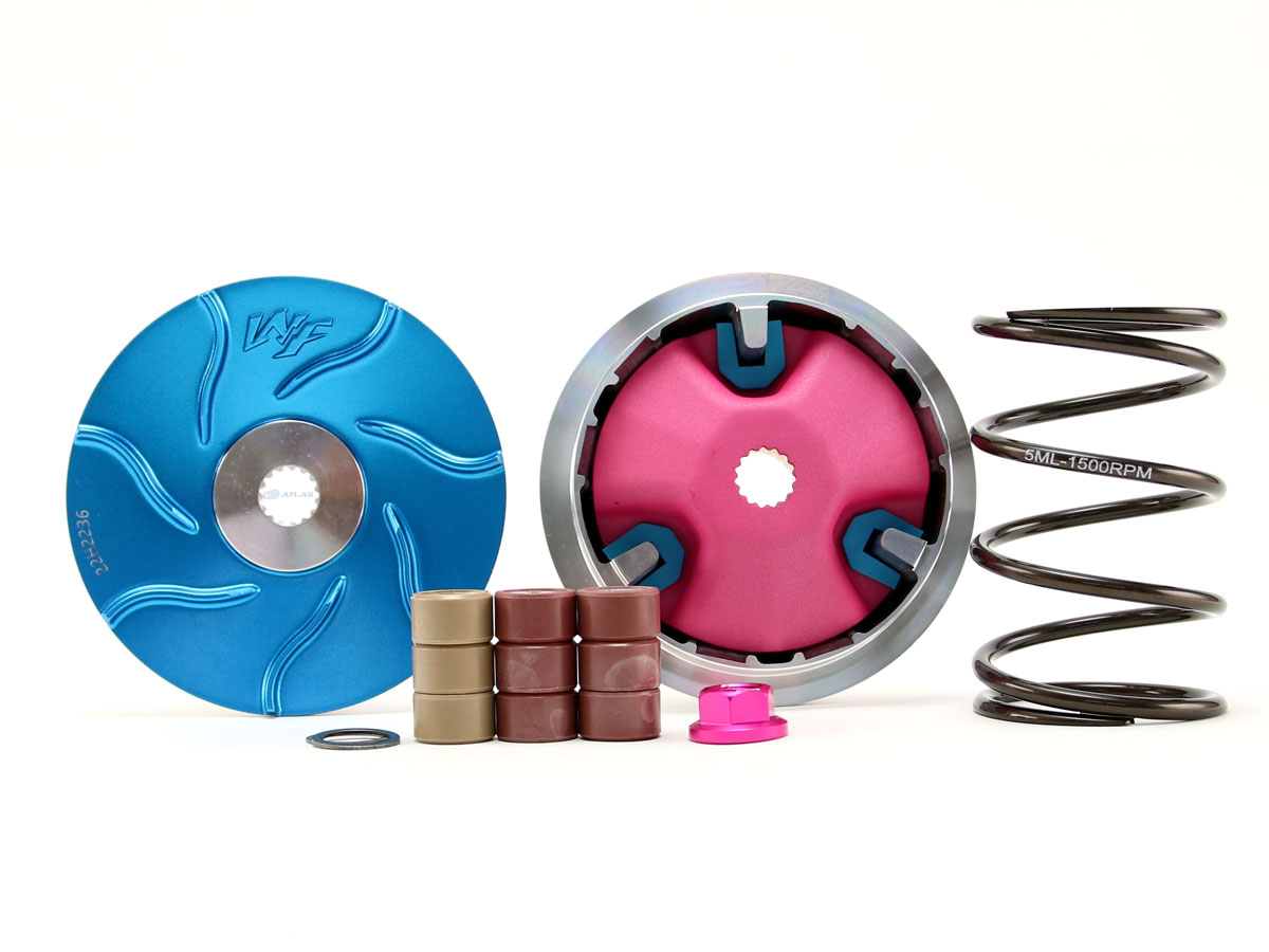 【楽天市場】WF RACING 1～3型 シグナスX CYGNUS X ハイスピードプーリーセット ブルーフェイス：アトラスダイレクトショップ