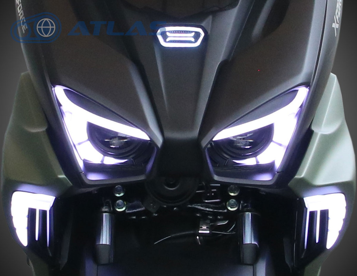 【楽天市場】JING SHING X FORCE APL X LED デュアル魚眼ヘッドライトセット：アトラスダイレクトショップ