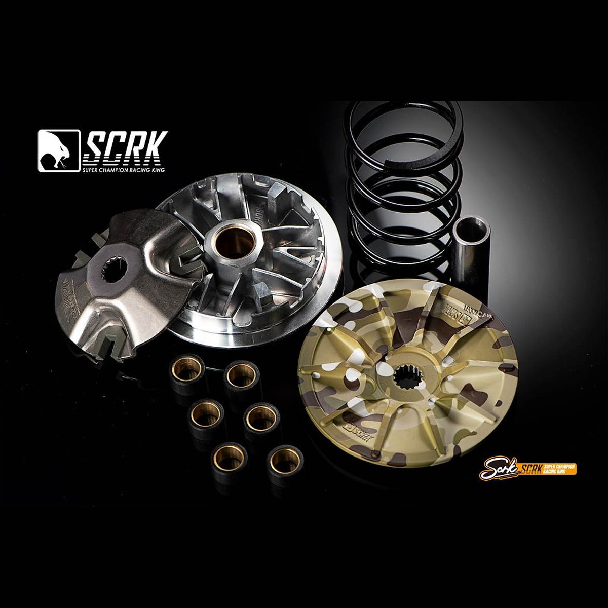 【楽天市場】SCRK 6型シグナス グリファス CYGNUS GRYPHUS NMAX 水冷BW'S ワールドチャンピオンプーリーセット 限定迷彩柄フェイス 冠軍傳動組：アトラスダイレクトショップ