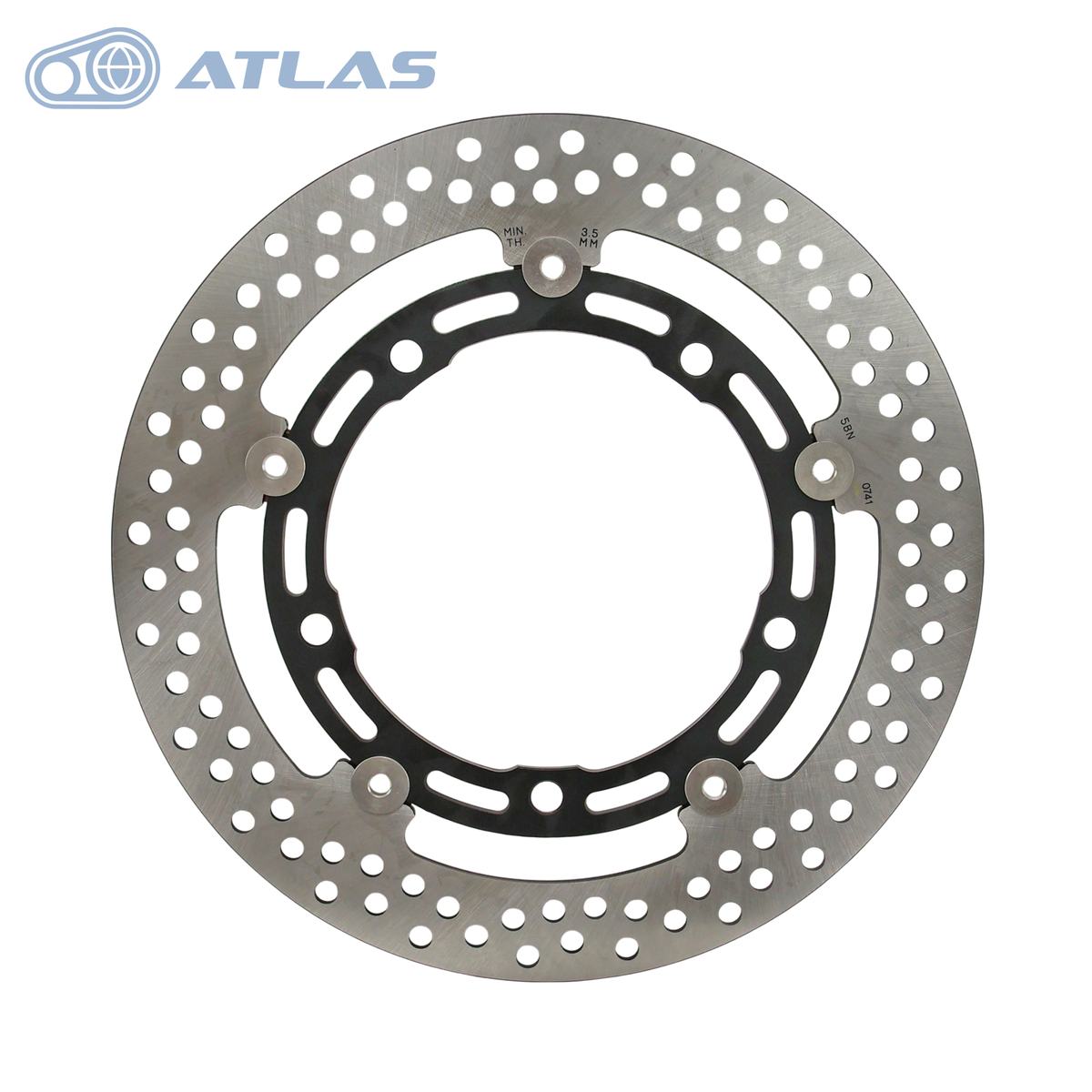 【楽天市場】タイカワサキ純正 ニンジャ Ninja ZX-4R SE ZX-4RR フロント ブレーキディスクローター 1枚 41080 ...