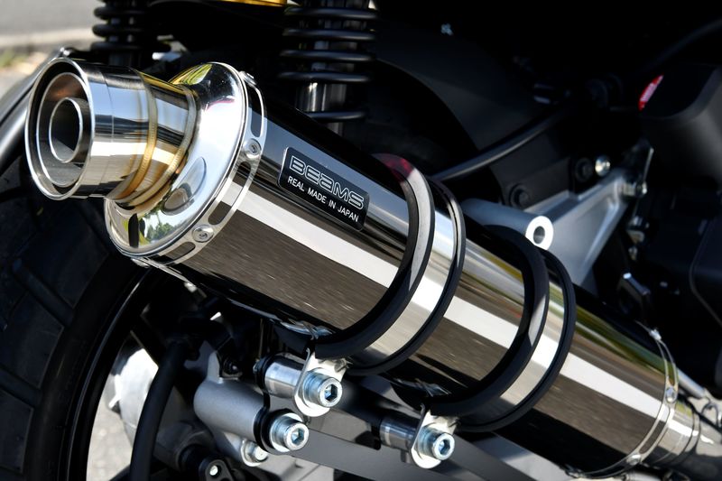 【楽天市場】BEAMS G1013-53-005 ADV160 2023~ 8BK-KF54 R-EVO SMB ｽｰﾊﾟｰﾒﾀﾙﾌﾞﾗｯｸ ...