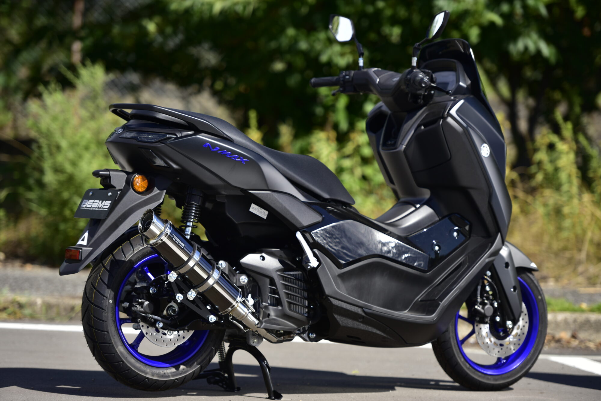 【楽天市場】BEAMS G276-54-005 N-MAX125 8BJ-SEL1J R-EVO2 スーパーメタルブラックサイレンサー ビームス マフラー：アトラスダイレクトショップ