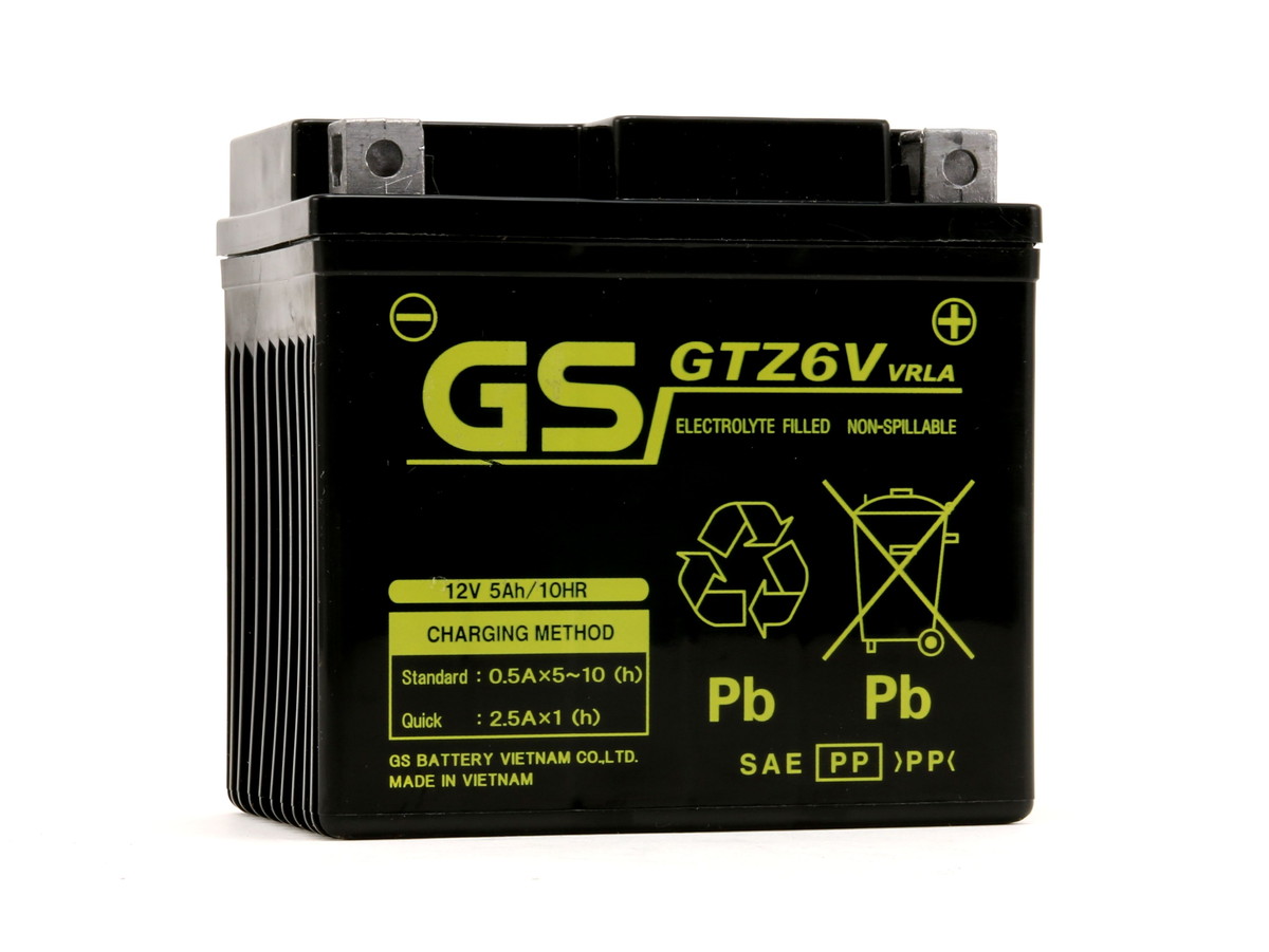 【楽天市場】【LINE友だちクーポン発行中】GSユアサ GTZ6V YTZ6V FURUKAWA FTZ6V 互換品 ベトナム GSバッテリー ...