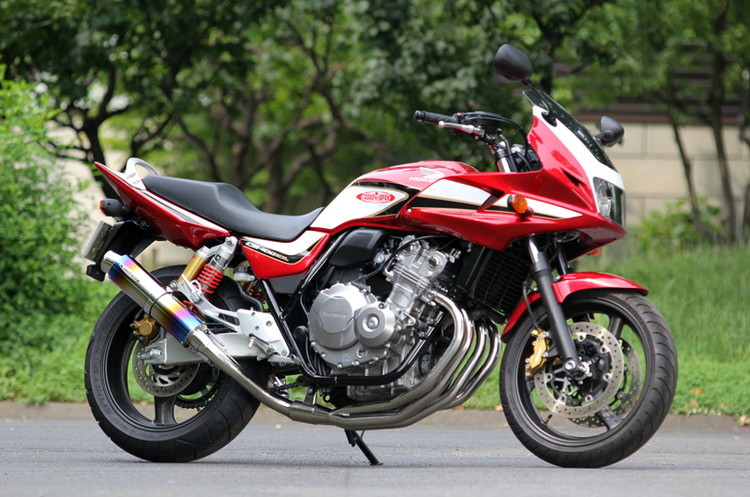 【楽天市場】【LINE友だちクーポン発行中】SP TADAO SP忠男マフラー CB400SF HV Revo 08~ PURE SPORT ...