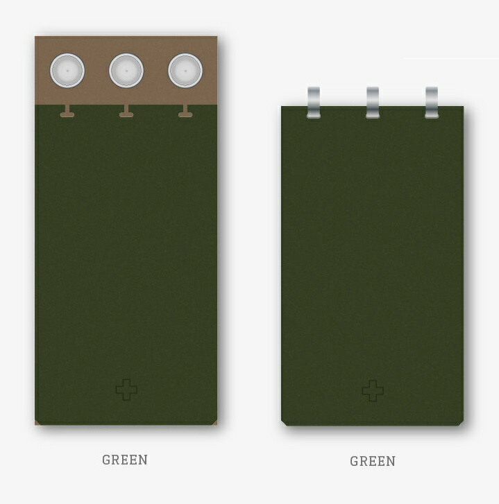 【楽天市場】FLEXNOTE - UPWORD NOTEBOOKフレックスノート アップワードノートD3 カバーセット【グリーン】：あっとエヌ（＠N）