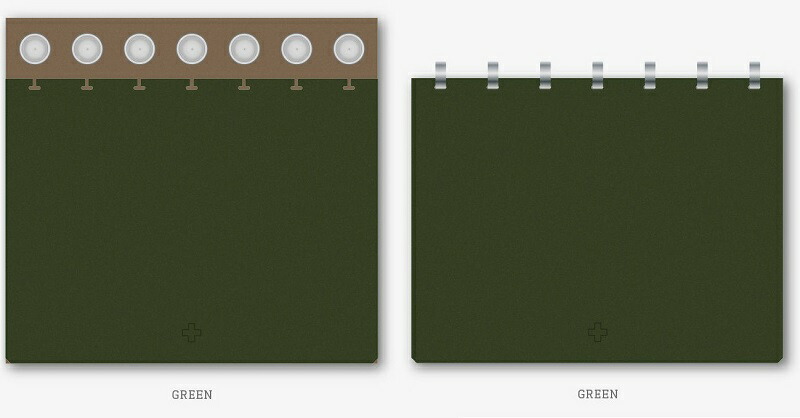 【楽天市場】FLEXNOTE - UPWORD NOTEBOOKフレックスノート アップワードノートD7 カバーセット【グリーン】：あっとエヌ（＠N）