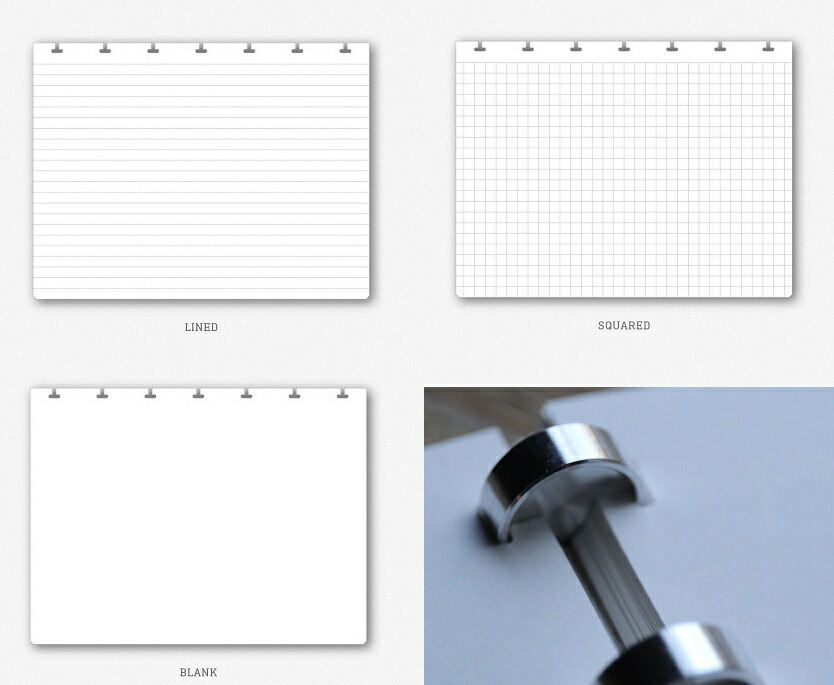 【楽天市場】FLEXNOTE - UPWORD NOTEBOOKフレックスノート アップワードノートD7 リフィル【無罫/横罫/方眼】：あっとエヌ（＠N）