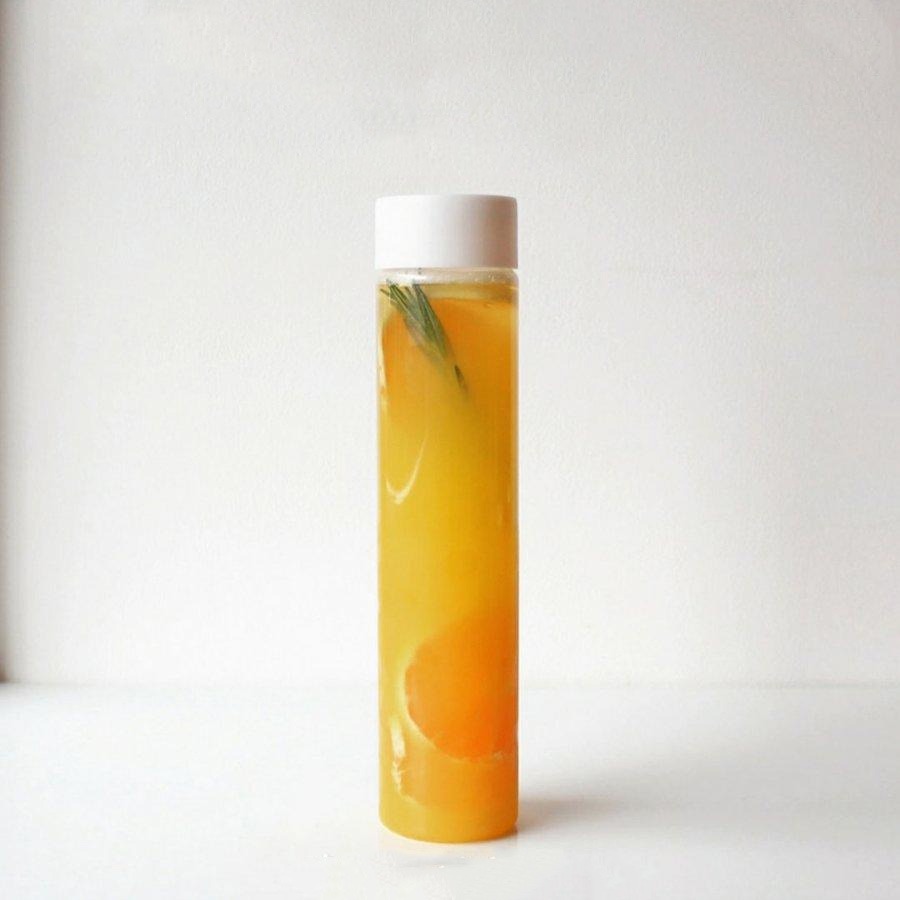 【楽天市場】ドリンクボトル シリンダー 490ml 100個 白 フタ付き BMT-172：atta楽天市場店