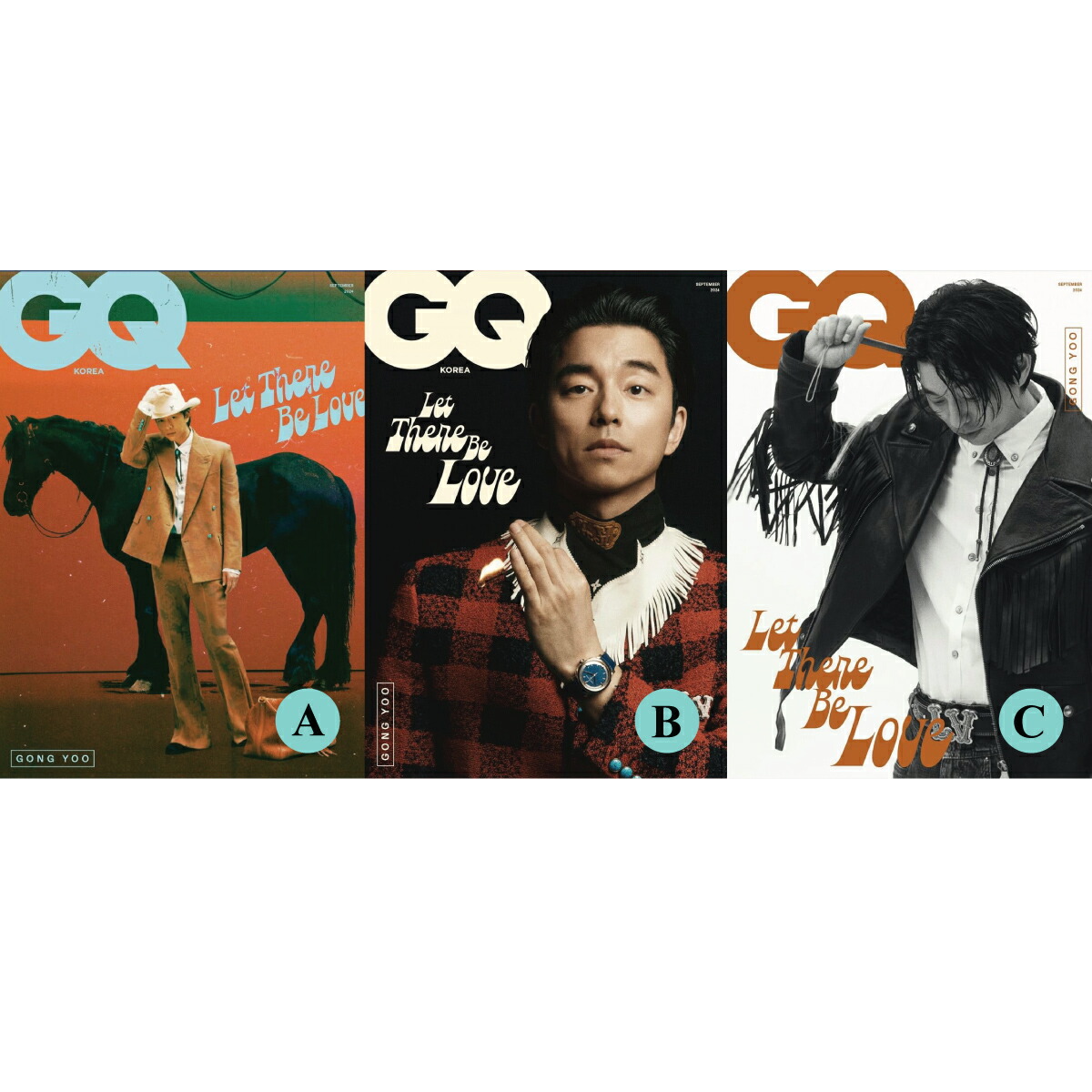 【楽天市場】【3種セット / VER選択】【和訳付】2024年 9月号 GQ KOREA GONGYOO ゴンユ TREASURE BYUN ...