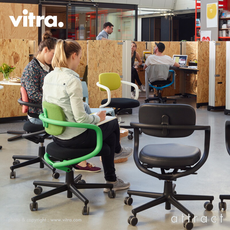 【楽天市場】ヴィトラ Vitra オールスター タスクチェア Allstar Chair オフィス キャスター ワーキング アームチェア ...