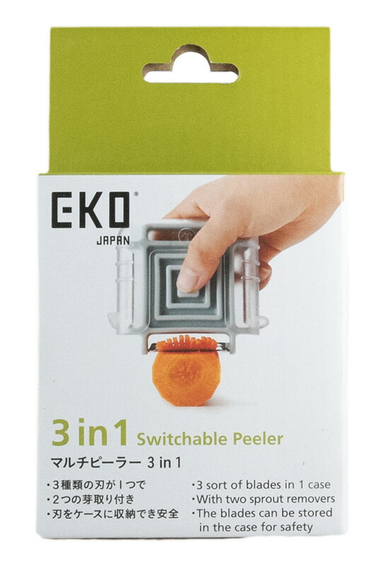 【楽天市場】EKO 3 in 1 マルチピーラー【メール便対応可能：3サイズ】：アットショップ楽天市場店