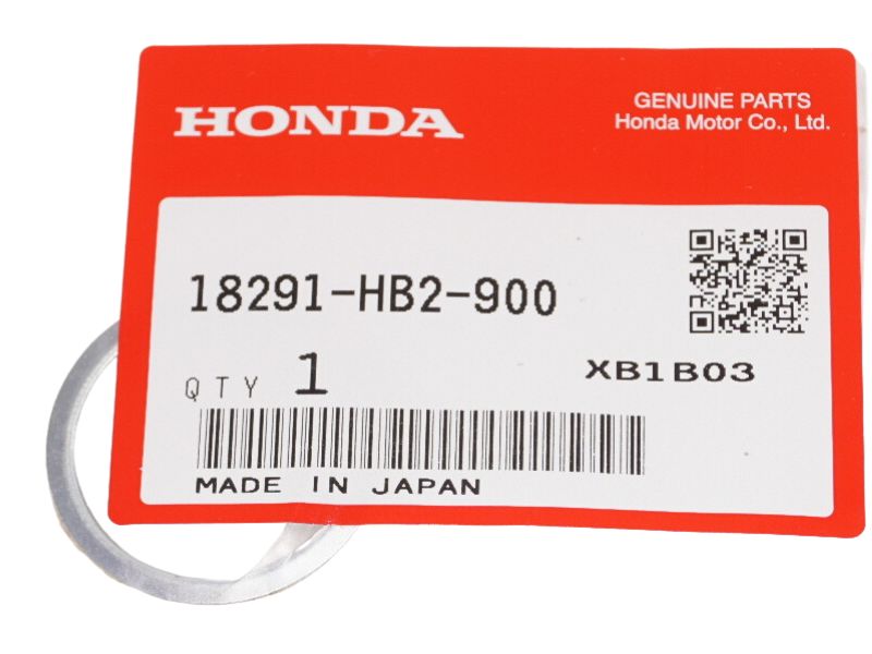 【楽天市場】ホンダ純正部品 18291-HB2-900 マフラーガスケット 26x33 Muffler gasket Genuine parts/45-5013 モンキー カブ スペーシー50 ...