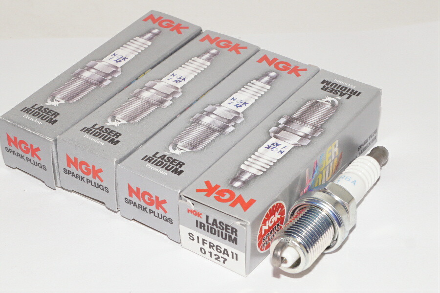 【楽天市場】NGK SIFR6A11 0127 一体形 x4本 エヌジーケー 日本特殊陶業 Spark plug/4X-5012 レガシイ ...