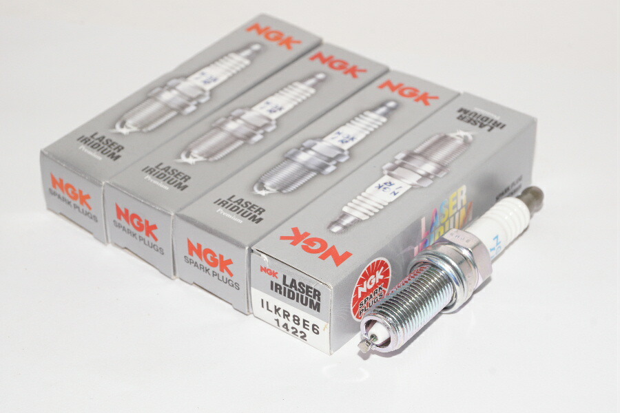 【楽天市場】NGK ILKR8E6 1422 一体形 x4本 エヌジーケー 日本特殊陶業 Spark plug/4X-4924 ランサー ...
