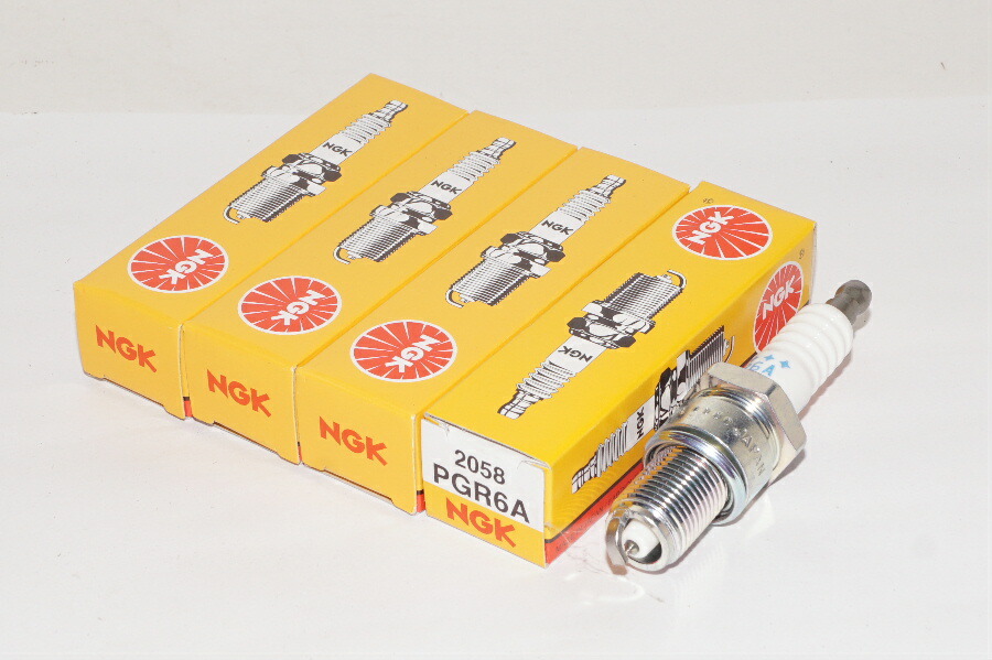 【楽天市場】送料込9580円 NGK PGR6A 2058 一体形 x4本 エヌジーケー 日本特殊陶業/4X-2633 エアトレック ...