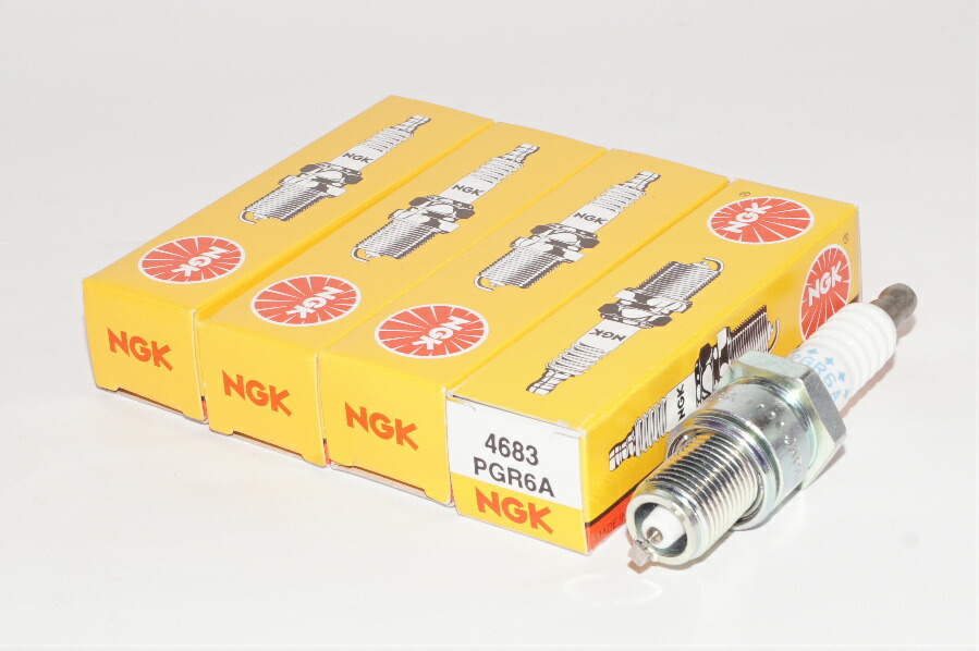 【楽天市場】日産 NISSAN クルー CREW QK30 NA20P(LPG) H5.7-H10.6 用 NGK PGR6A 4683 ★4X-2634 プラグ品番 スパークプラグ ...