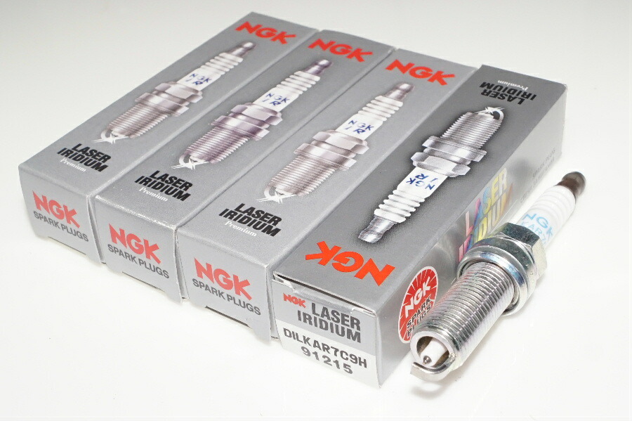 【楽天市場】NGK DILKAR7C9H 91215 一体形 x4本 エヌジーケー 日本特殊陶業 Spark plug/4X-4982 ...
